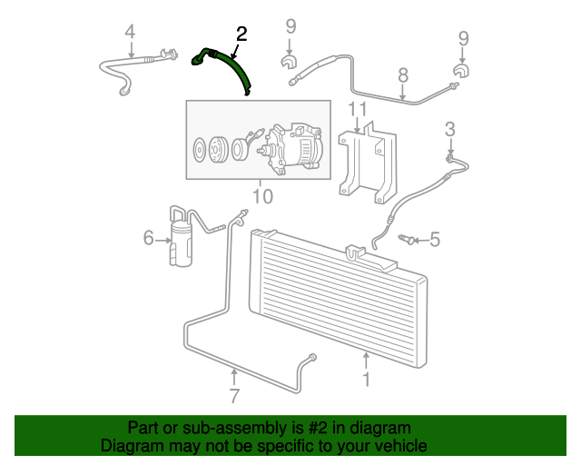 2005-2008 Dodge Line 55057014AC | TascaParts.com