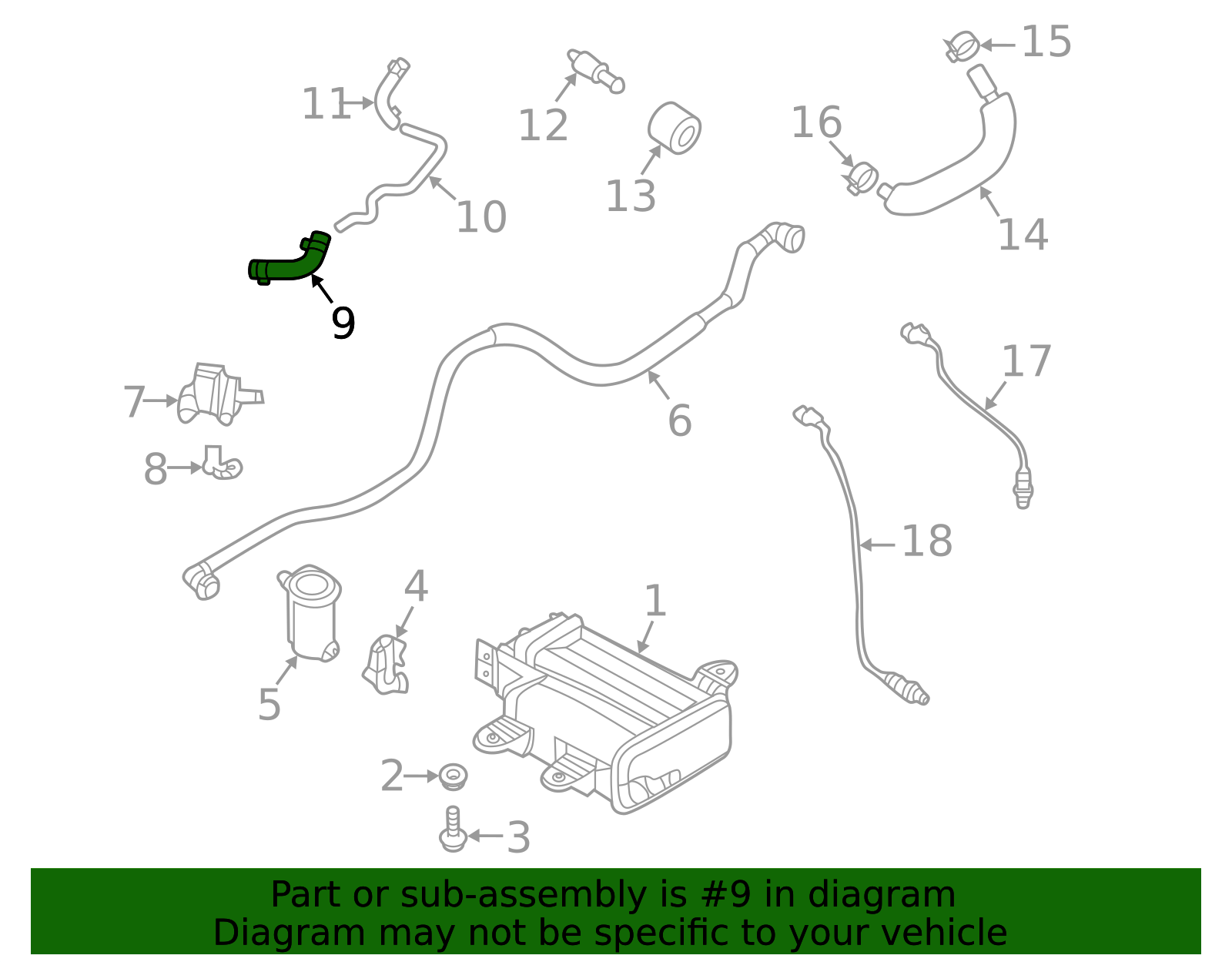 28912-3L110 - Evaporative Emissions System Lines 2020-2025 Hyundai ...