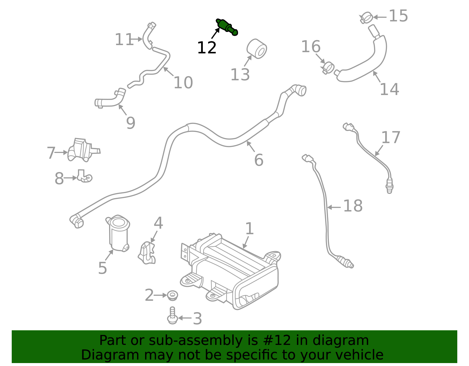 26740-3C500 - High-Quality PCV Valve for 2020 Hyundai Palisade ...