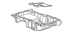 2002-2017 GM Engine Oil Pan 12601240 | OEM Parts Online