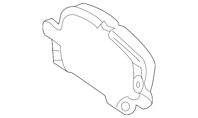 2011-2020 GM Front Disc Brake Pad Set with Clips and Shims 84233325 GM ...