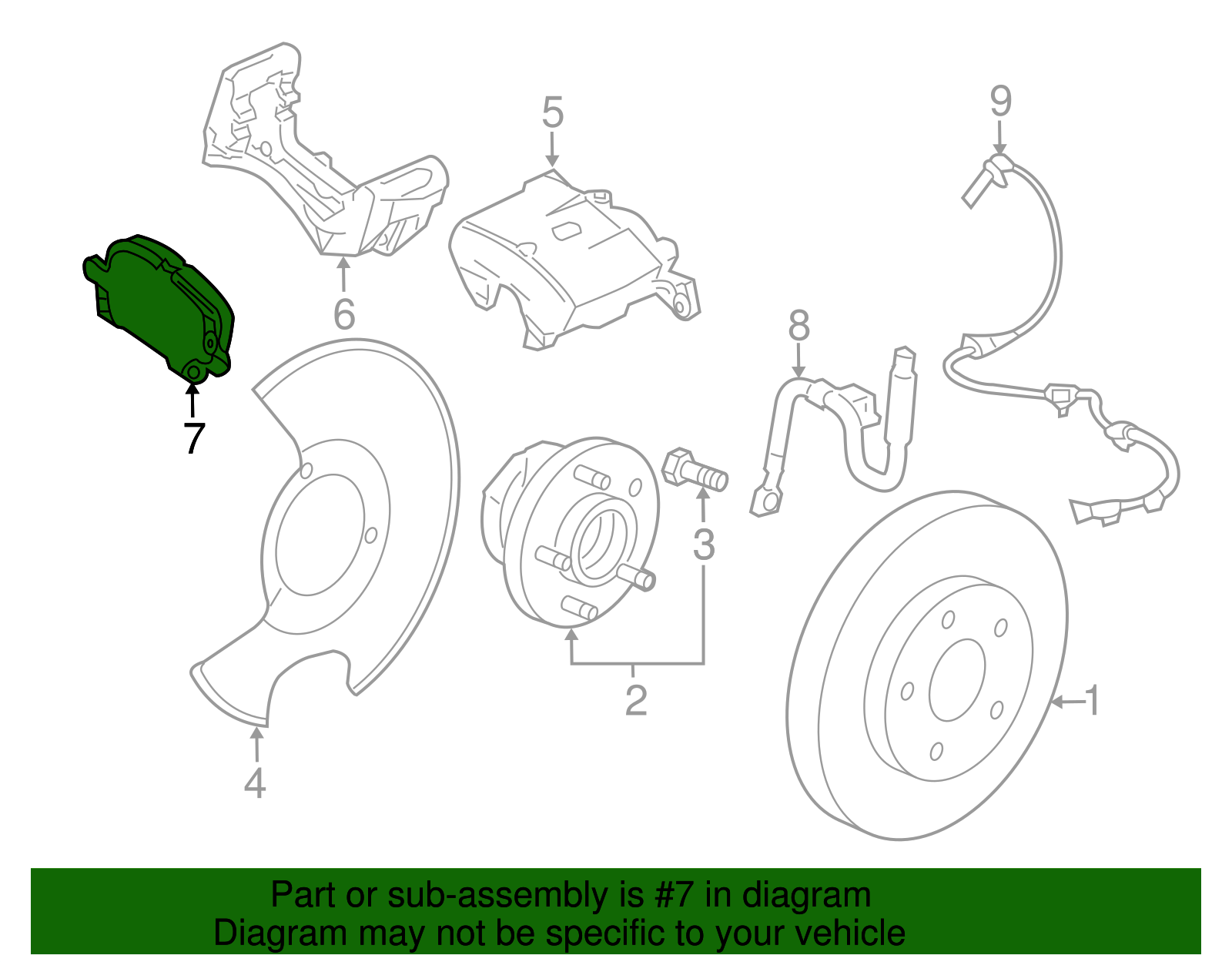 84233325 - Brake Pads 2011-2020 GM | GMPartsNow