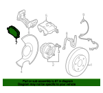 2011-2020 GM Front Disc Brake Pad Set with Clips and Shims 84233325 GM ...