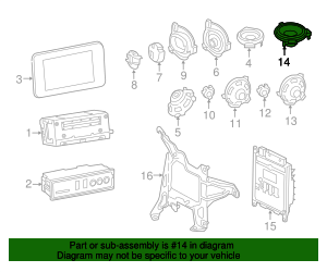 222-820-06-02-64 - Speaker 2014-2023 Mercedes-Benz | Mercedes-Benz USA ...