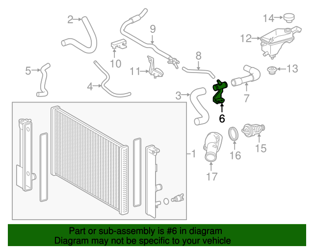 2016-2018 Toyota Water Separator 16577-37030 | Toyota Parts Center