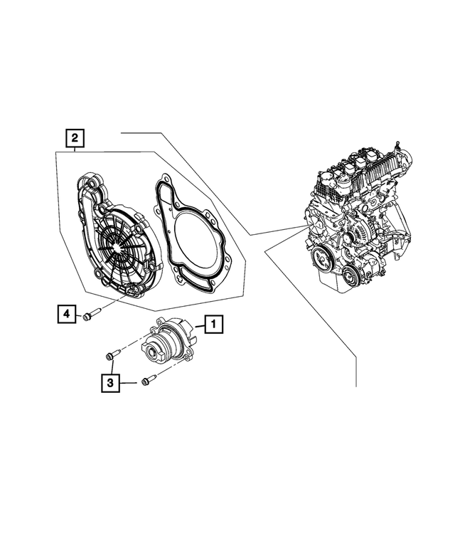 2019-2025 Mopar Water Shield 68498747AA | Mopar eStore
