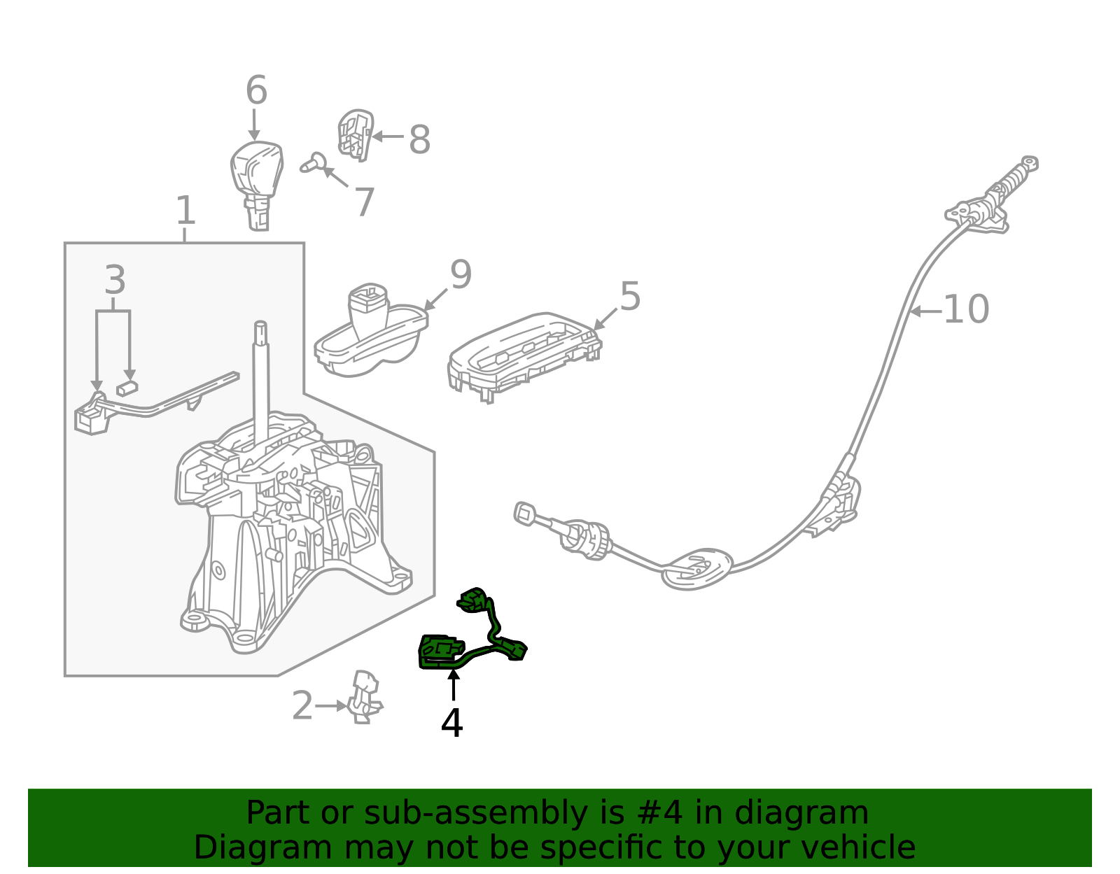 39550-TBA-A81 - Solenoid Set Select Switch - 2016-2020 Honda Civic ...