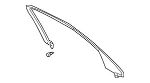 2000-2005 Cadillac DeVille Window Molding 15775351 | GMPartsDirect.com