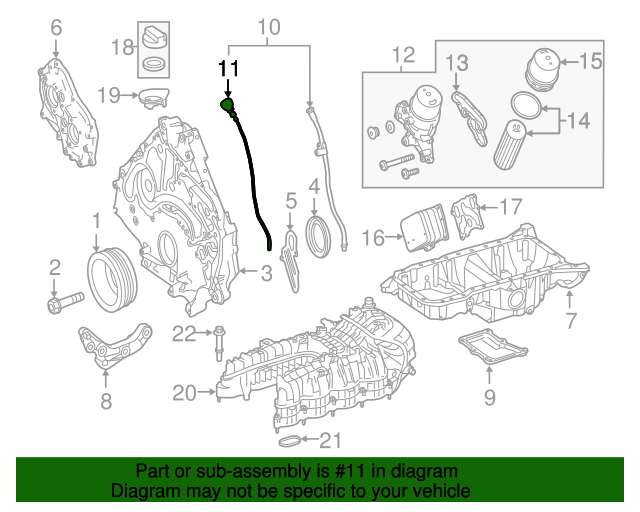 278-010-60-03 - Dipstick 2014-2017 Mercedes-Benz S 550 | Mercedes-Benz ...