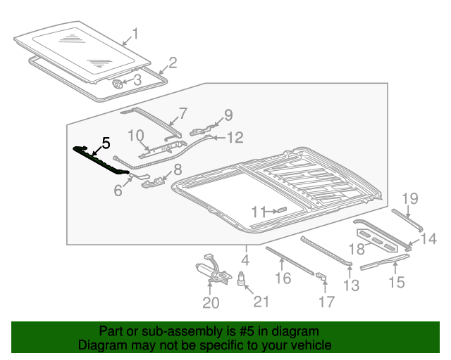 219-784-01-70-64 - Baffle 2006-2011 Mercedes-Benz | Mercedes-Benz USA Parts