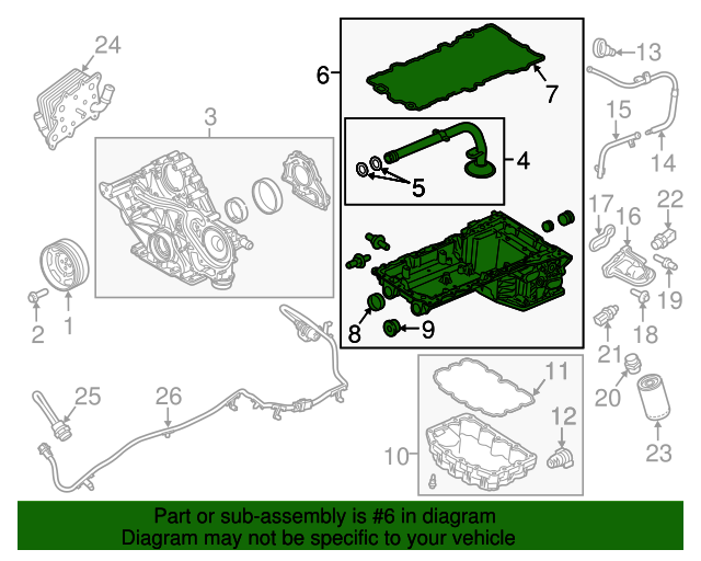 2013-2020 Ford Oil Pan DC3Z-6675-C | TascaParts.com