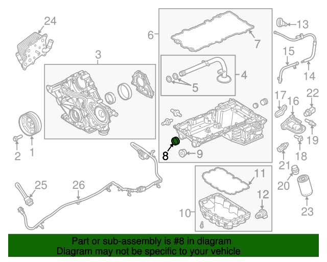 Genuine OEM Ford Part - Rtv Sealer Plug BC3Z-6026-A | Genuine OEM Ford ...