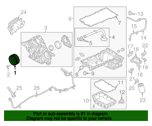 Genuine OEM Ford Part - Crankshaft Pulley PC3Z-6312-A | Genuine OEM ...