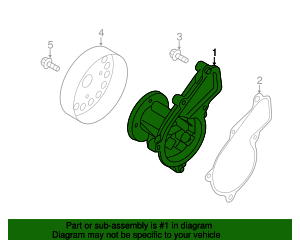 25100-2E020 - Water Pump 2012-2022 Kia | Kia.Parts Store