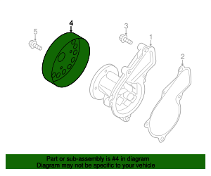 25221-2E000 - Pulley 2012-2022 Kia | Kia.Parts Store