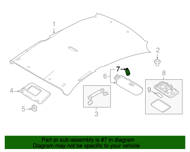 2009-2020 Nissan Bulb KE262-89947 | TascaParts.com