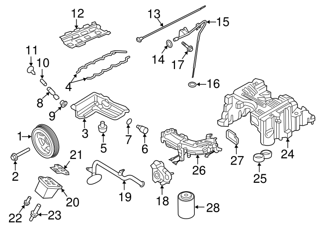 2016-2019 Nissan Titan XD Intake Manifold 14001-EZ40B | TascaParts.com