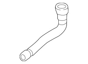 2013-2018 Audi Reservoir Hose 4G0-122-109-F | Audi USA Parts