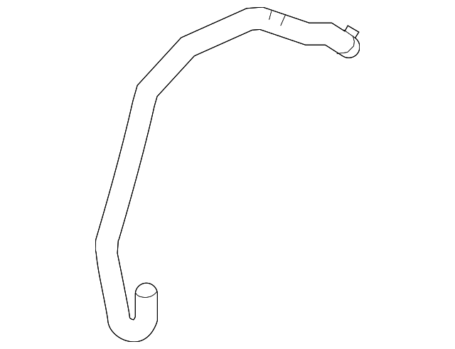 212-830-03-96 - HVAC Heater Hose 2011-2018 Mercedes-Benz | Mercedes ...