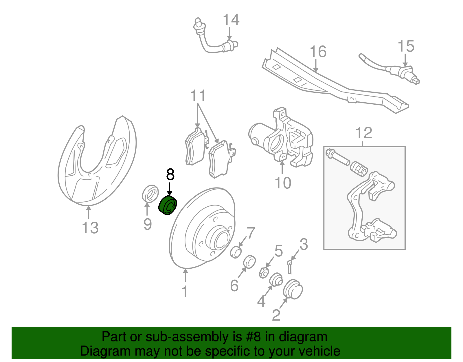 311-405-625-N - Bearing - 1984-2019 Volkswagen | VW OEM Parts Outlet