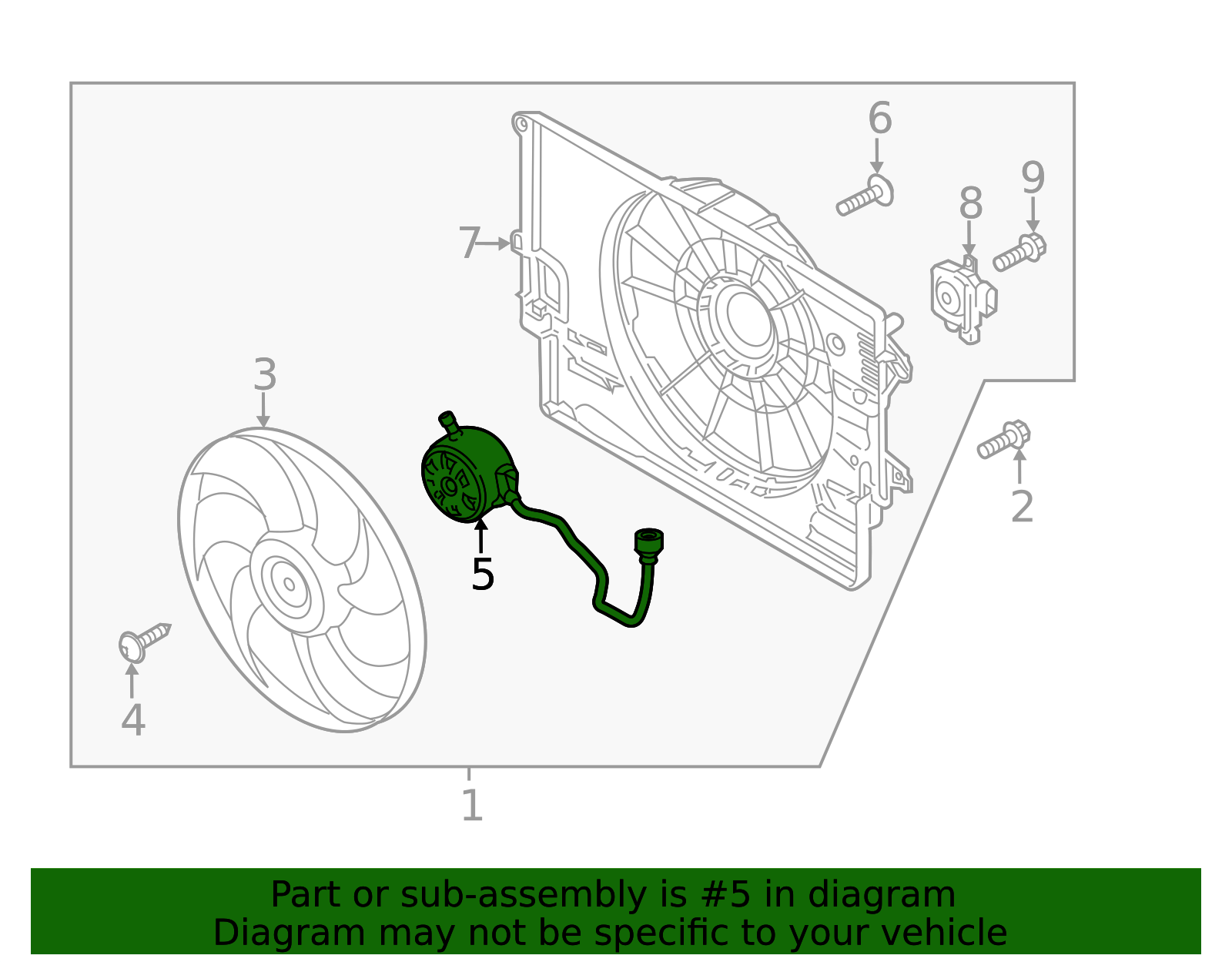 2018-2023 Hyundai Fan Motor 25386-J9000 | Hyundai Wholesale Direct
