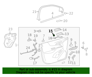 2016-2024 GM Multi-Purpose Clip 11547710 GM | GMPartsDirect.com