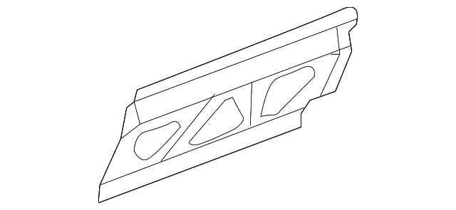 2015-2021 Ram Lower Pillar Reinforced - Driver's Side (LH) 68134262AA ...