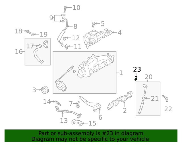 2010-2023 Hyundai Water Inlet Tube O-Ring 17512-12000 | OEM Parts Online