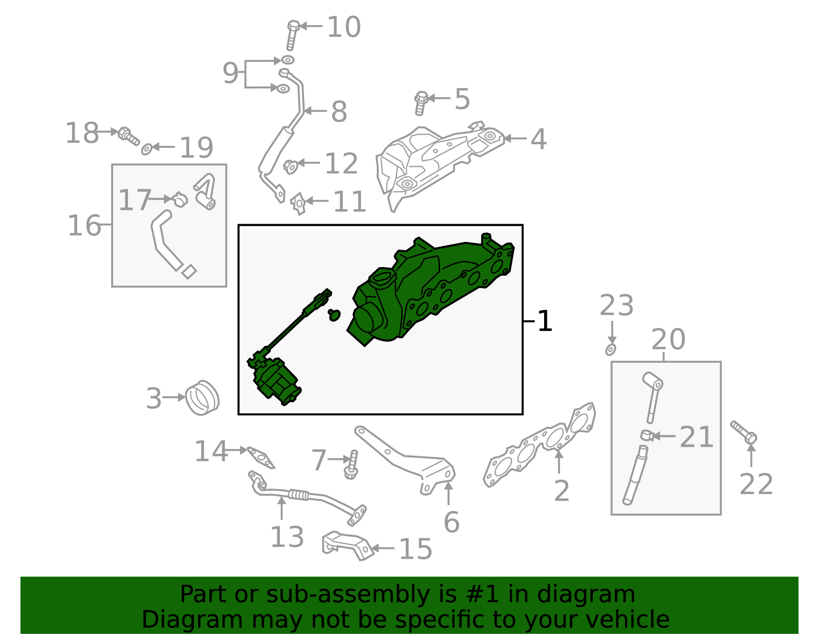 2019-2023 Genesis G70 Turbocharger 28231-2CTA2 | Hyundai Wholesale Direct