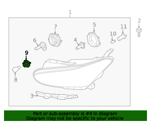 2019-2022 Hyundai Signal Lamp Bulb Socket 92166-F1000 | Hyundai OEM ...