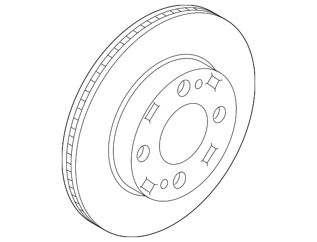 2014-2015 Mitsubishi Mirage Rotor 4615A105 | Mitsubishi Parts Warehouse
