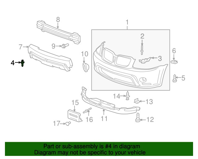 2007-2025 GM Multi-Purpose Retainer 11589293 GM | GMPartsDirect.com