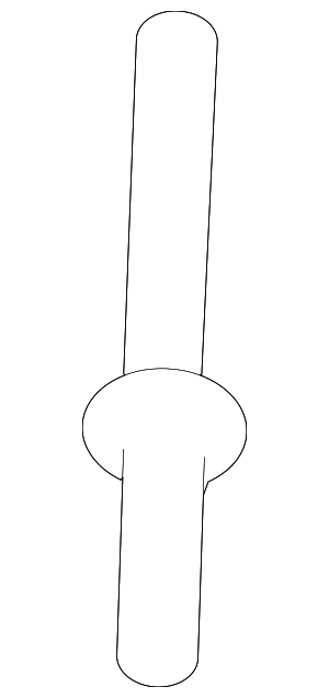 2007-2009 GM Rivet,Rr Bpr Fascia Si Brkt 11610210 | GM Parts Center