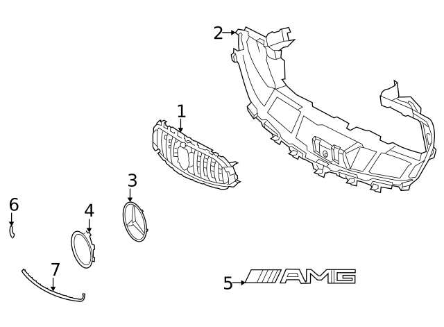 213-888-97-00 - Lower Trim 2021-2023 Mercedes-Benz E 53 AMG ...