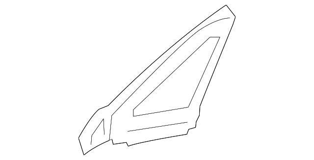 2019-2024 Toyota Fixed Glass 68126-0R050 | Toyota Parts Delivered