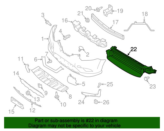 2019-2020 Nissan Rogue Radiator Shutter Assembly 21421-6FR0A | Nissan ...