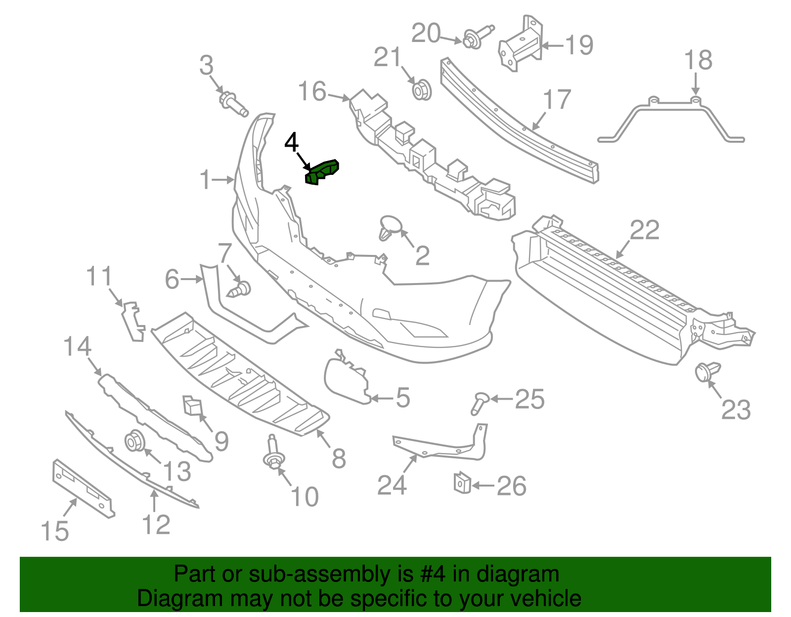 2014-2020 Nissan Rogue Side Bracket 62223-4BA1A | Nissan RVA
