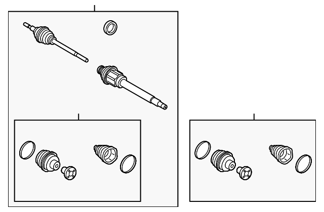 Ford FV6Z-3B436-BA - Axle Assembly - 2016-2022 Ford Transit Connect ...