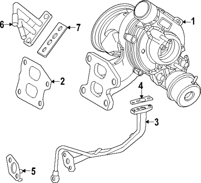 2023-2024 Toyota Coolant Line 16027-25010 | OEM Parts Online