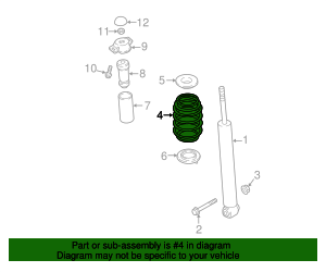 3QF-511-115-K - Coil Spring 2018-2024 Volkswagen | AutoNation Parts