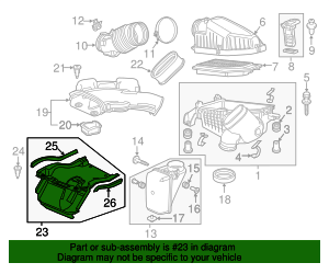 17248-5MR-A00 - Air Guide 2018-2024 Honda Odyssey | Honda Parts Online