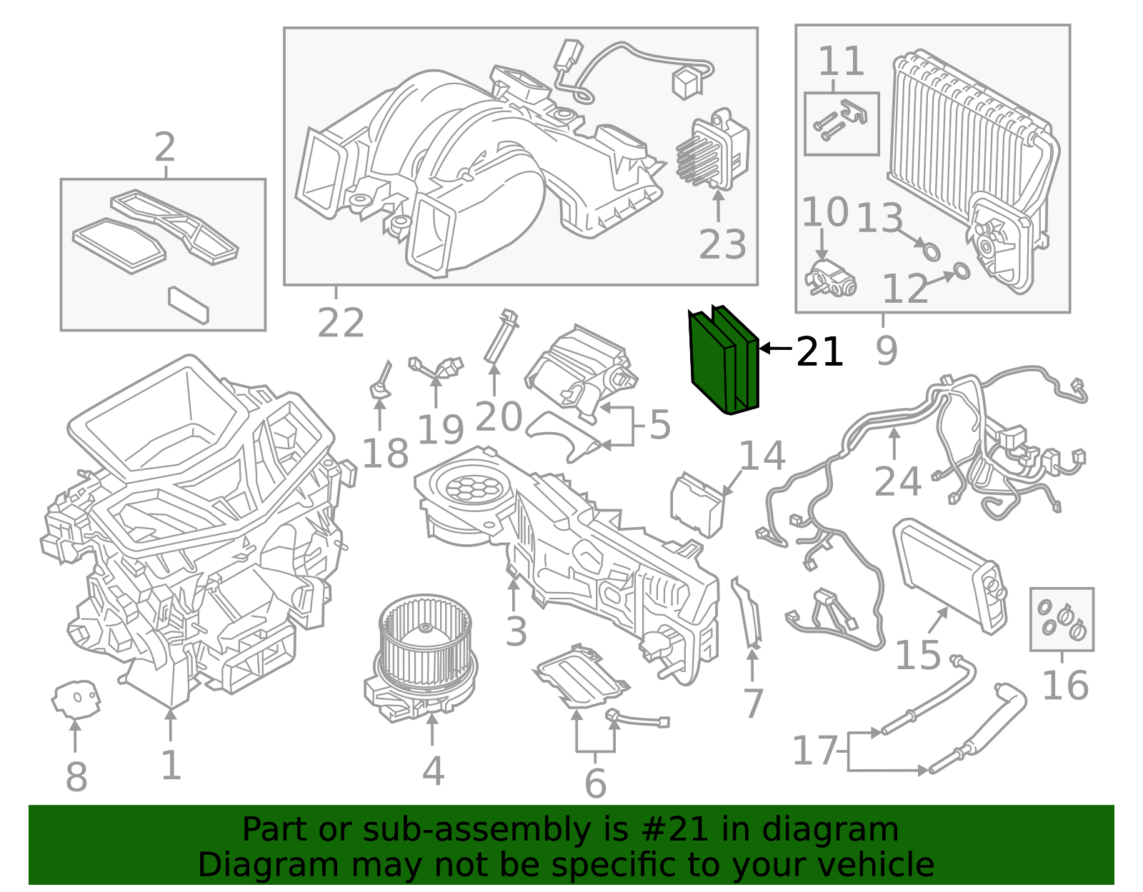 64-11-5-A1B-DB7 - 2016-2021 BMW - Cabin Air Filter Set | BMWPartsHub