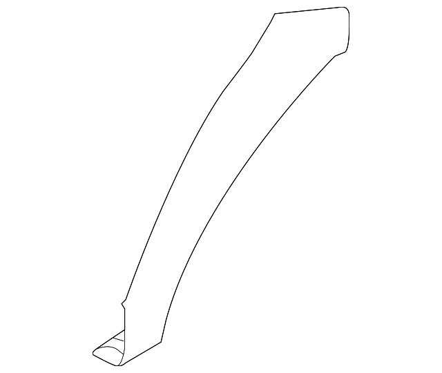 2014-2022 Land Rover Range Rover Sport Wheelhouse Molding LR136800 ...