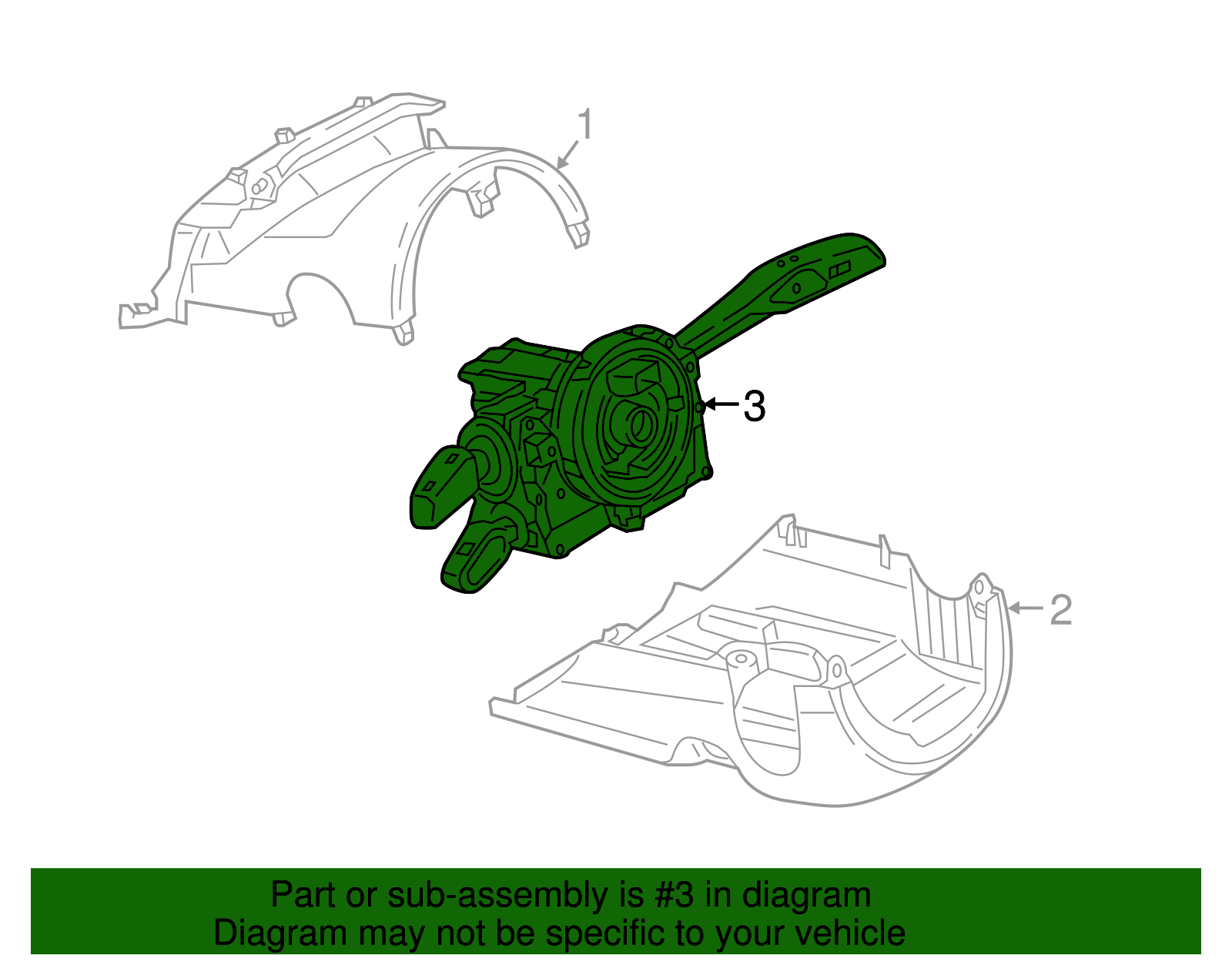 2016-2024 Audi Multi-Function Switch 4N0-907-129-NN | Audi USA Parts