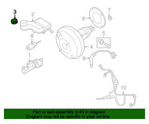 2008-2020 Volvo Reservoir Cap 32256526 | Genuine Volvo Replacement Parts