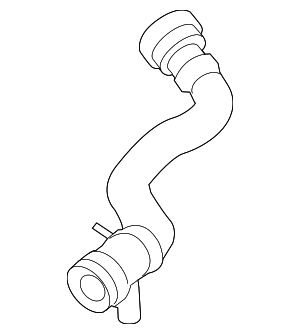 Genuine BMW 17-12-7-619-684 | Upper Hose | FREE Shipping on Most Orders ...