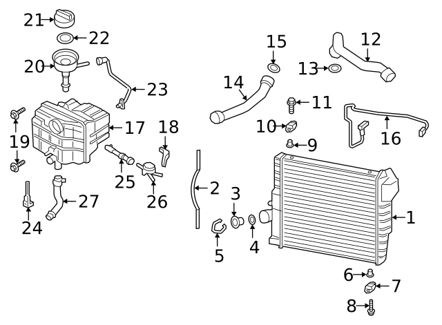 9P1-121-252 - Radiator 2017-2023 Porsche | AutoNationParts.com