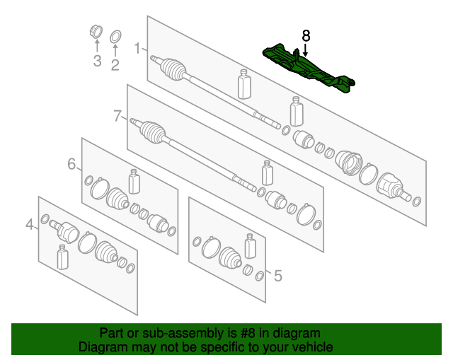 2011-2014 Hyundai Sonata Heat Shield 49548-3K800 | OEM Parts Online