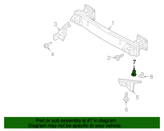 N243-50-0Z1 - Side Bracket Grommet - 2016-2024 Mazda | Mazda Swag