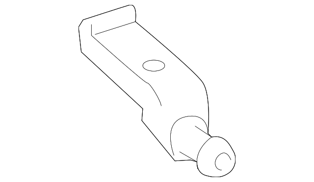 246-492-05-41 - Muffler & Pipe Bracket 2014-2019 Mercedes-Benz ...